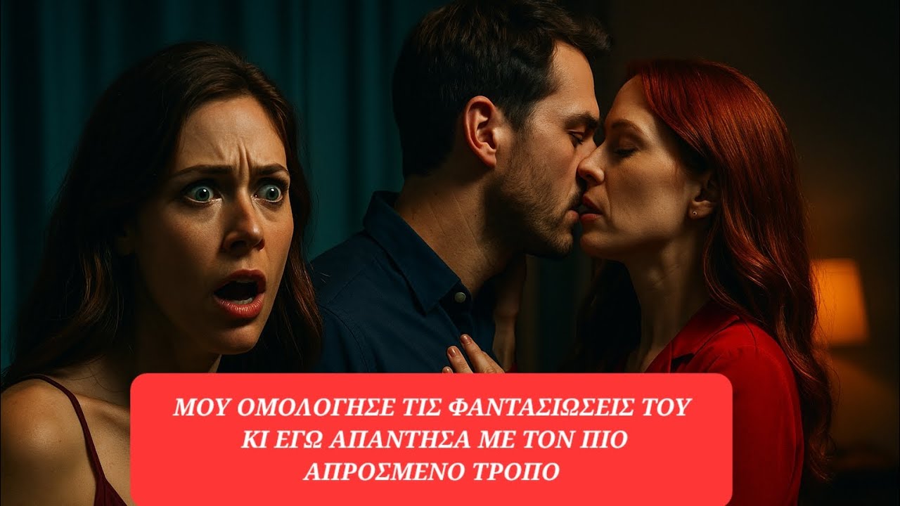 ΜΟΥ ΟΜΟΛΟΓΗΣΕ ΤΙΣ ΦΑΝΤΑΣΙΩΣΕΙΣ ΤΟΥ ΚΙ ΕΓΩ ΑΠΑΝΤΗΣΑ ΜΕ ΤΟΝ ΠΙΟ ΑΠΡΟΣΜΕΝΟ ...