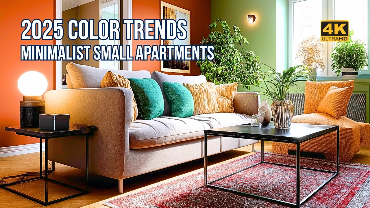 Transform Your Small Apartment with 2025's Hottest Color Trends! - YouTube
