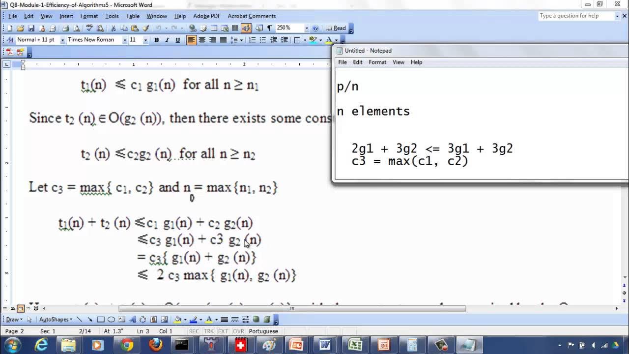 Video QB Module 1 Part 1 Asymptotic Notations and Complexity Analysis ...
