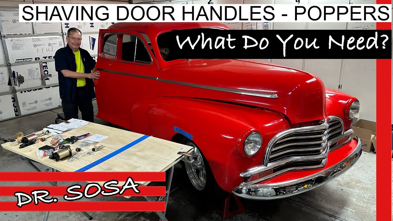 What parts do you need to add Poppers on your Shaved Doors? - YouTube