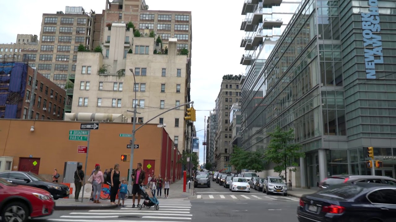 A View of Tribeca Area of New York - YouTube