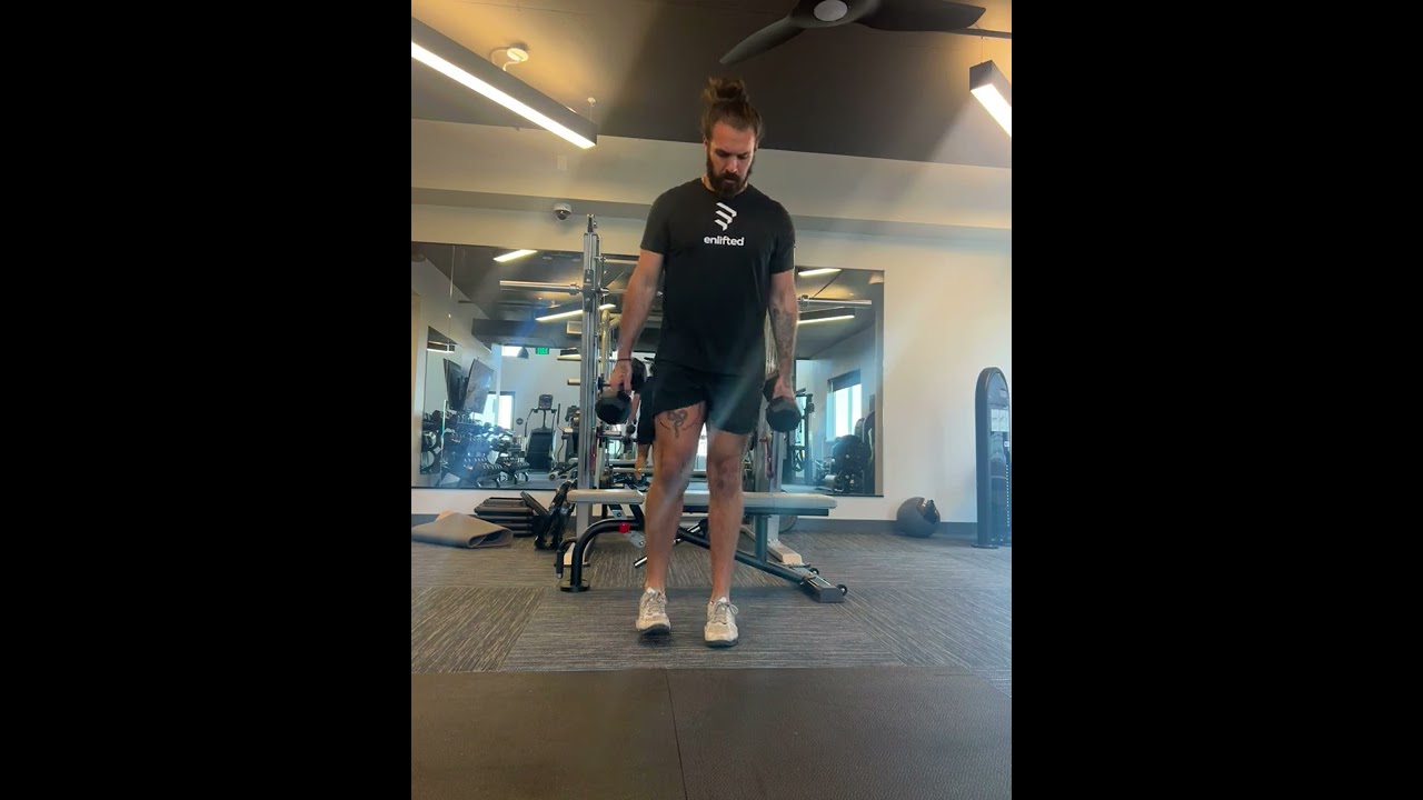BULGARIAN SPLIT SQUAT W/ ROTATION - YouTube
