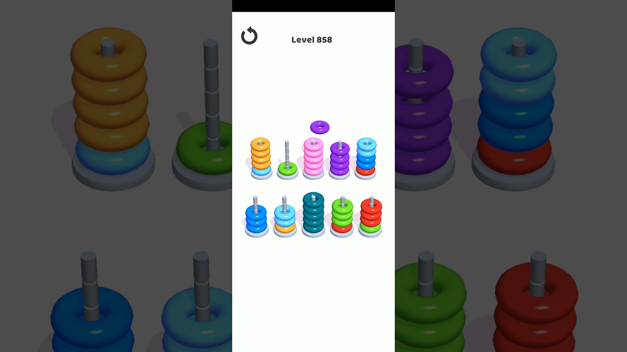 Hoop Stack Level 858 - YouTube