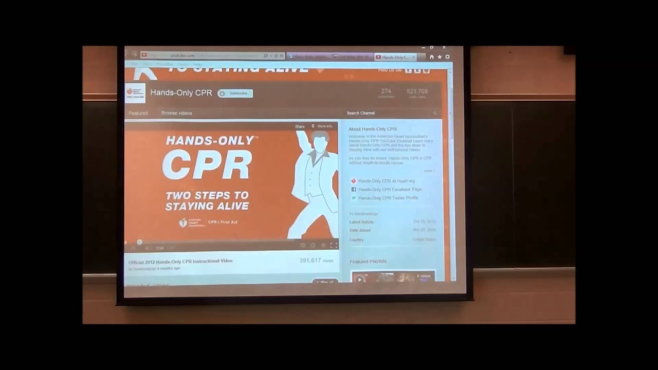 Anthony Trezza on How To Perform CPR - YouTube