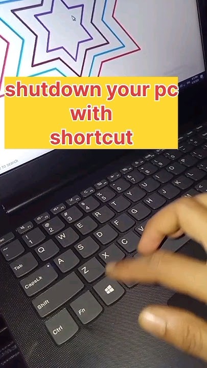 how to shutdown your pc with shortcut key #shorts #ytshorts - YouTube