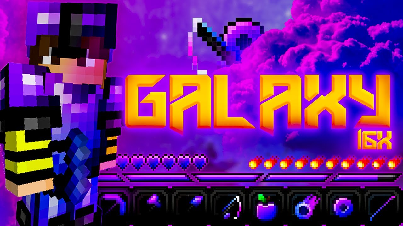 Galaxy Pack [16x] Release! / PVP Texture Pack 1.8.9 - YouTube