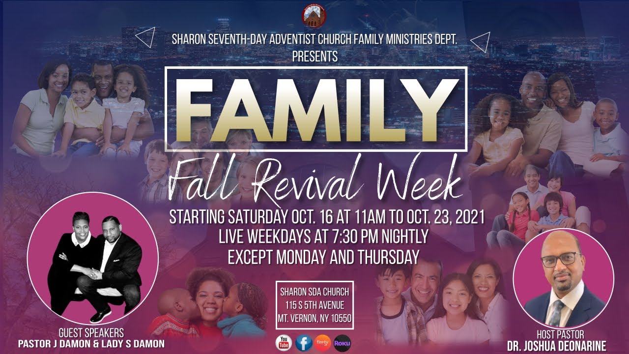 Fall Family Week of Revival Day 6 | Sabbath October 23, 2021 | - YouTube