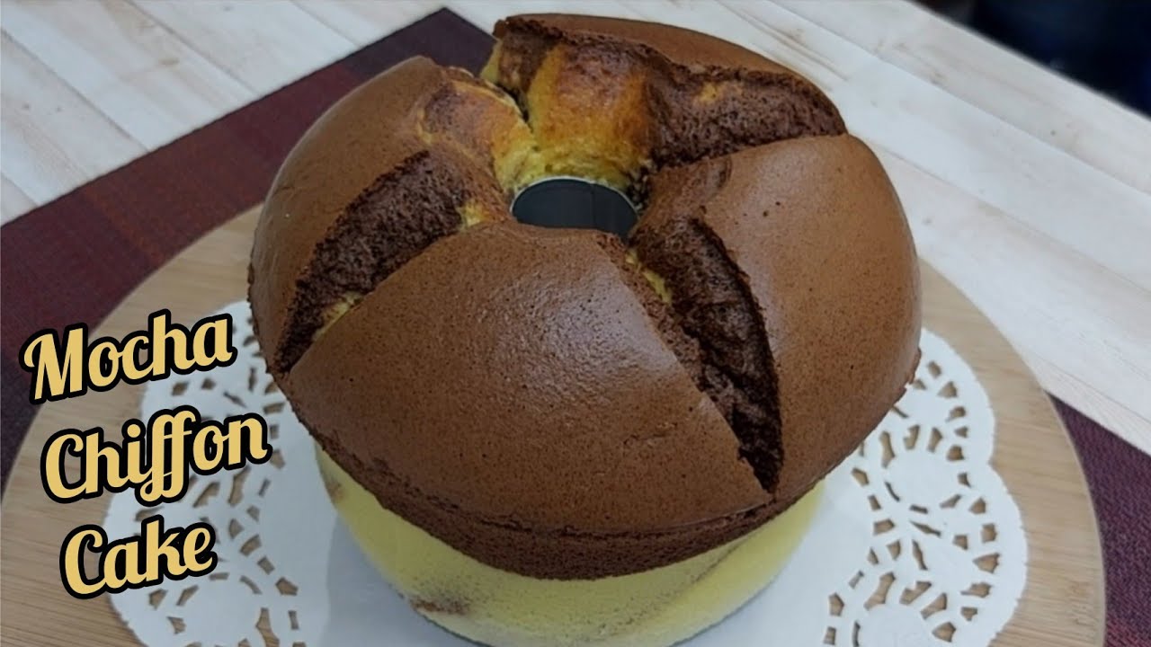 Mocha Chiffon Cake|Mocha Cake - YouTube