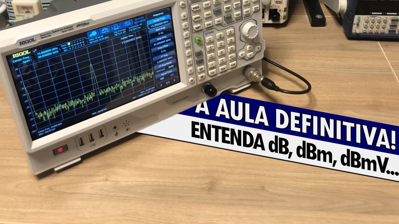 TELECOM: ENTENDA dB, dBm, dBµ, dbmV, A AULA DEFINITIVA! - YouTube