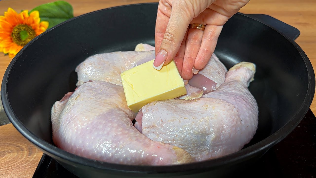 Nunca había comido un pollo tan delicioso! ¡La famosa receta de pollo ...