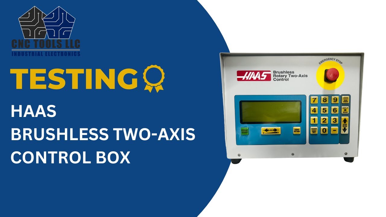 REPAIRING A HAAS BRUSHLESS TWO-AXIS CONTROL BOX #cnc #haas #controlunit #brushless - YouTube
