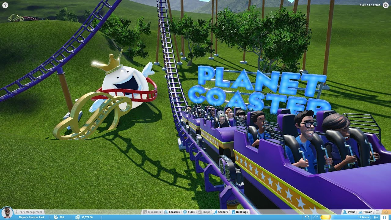 Planet Coaster Purple BEAST! - YouTube