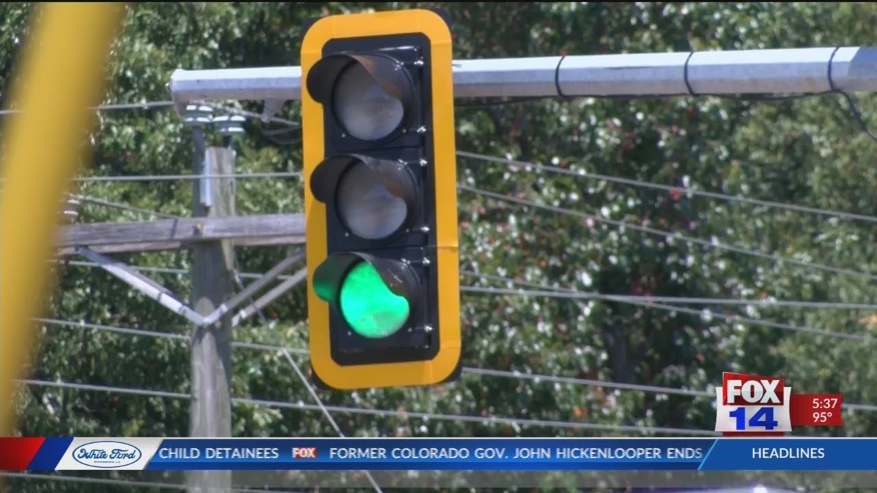 New Traffic Light in Ruston - YouTube