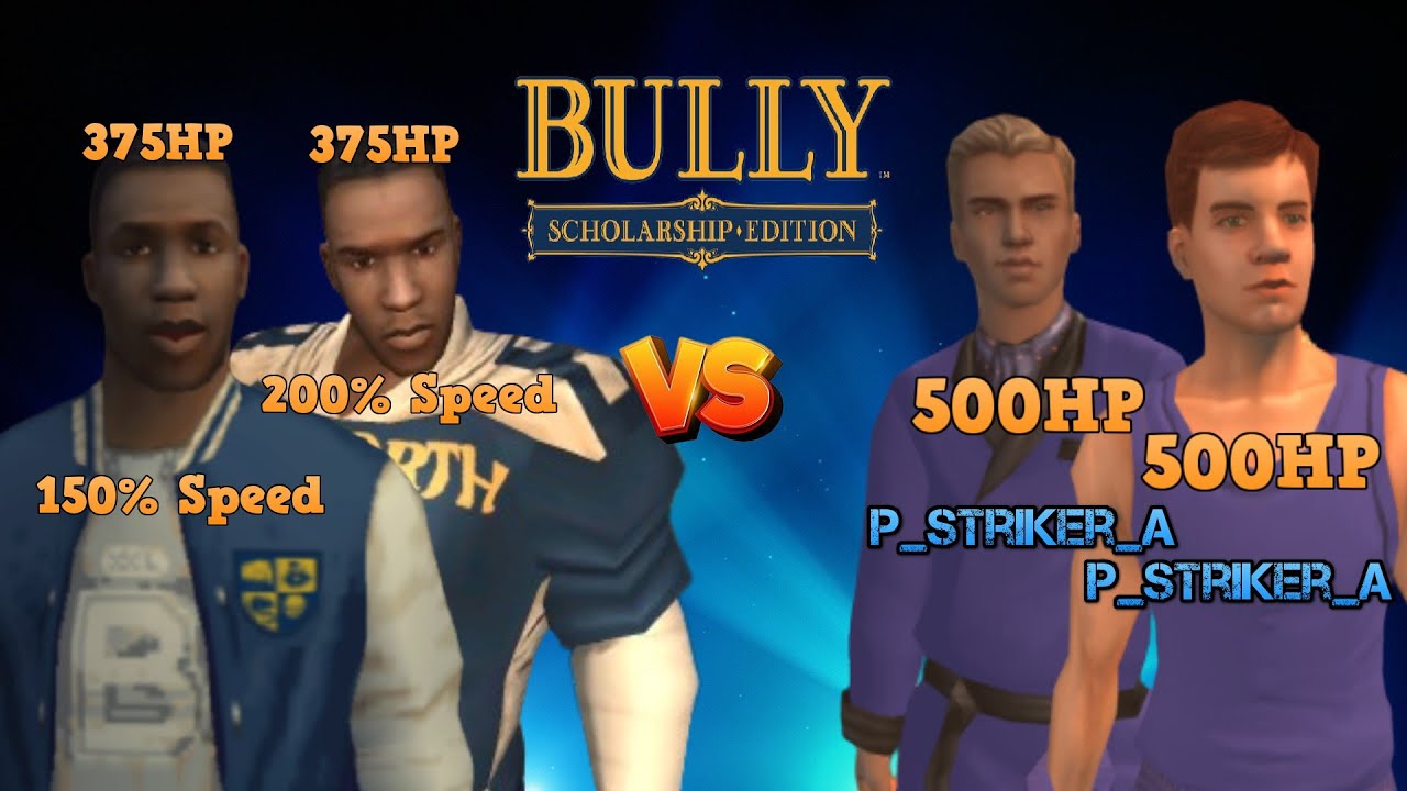 Bully SE: Damon (150% Speed) & Damon (200% Speed) VS Derby (CM) & Bif ...
