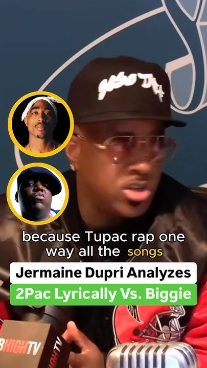 Jermaine Dupri Analyzes 2Pac Lyrically Versus Biggie - YouTube