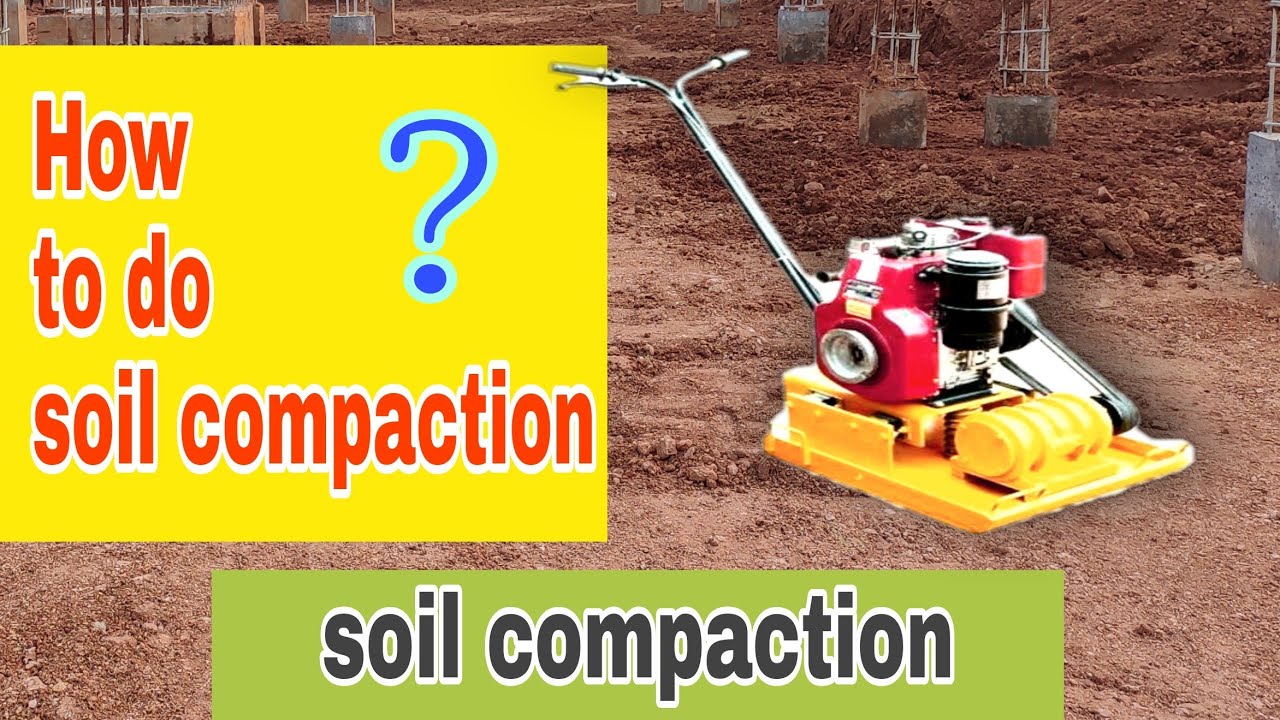 Soil compaction / Backfilling compaction in detail - YouTube