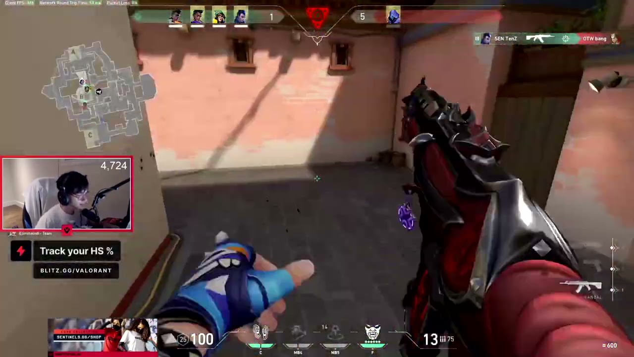 Tenz proves he has the best aim ever - YouTube