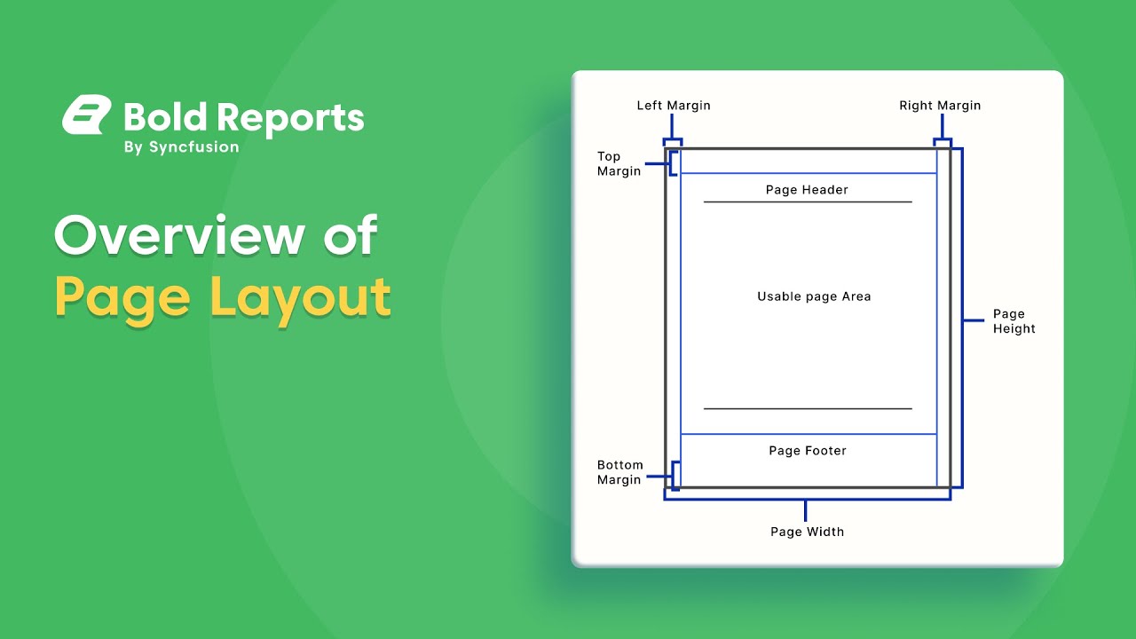 Overview of Page Layout | Bold Reports - YouTube