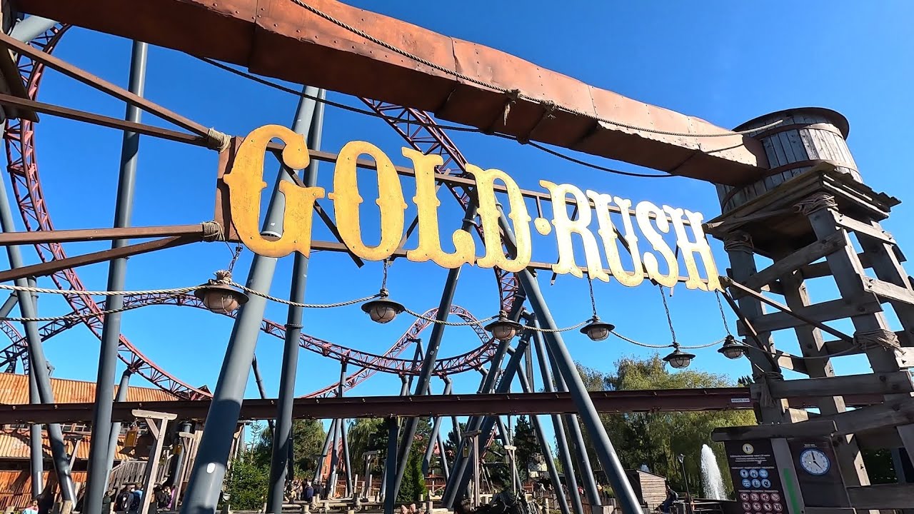 Attractiepark Slagharen - Gold Rush - YouTube