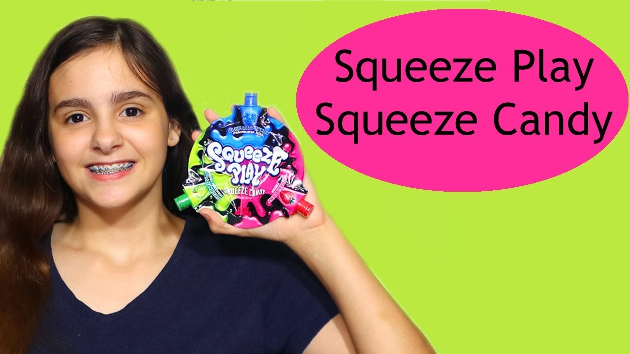 What's in the Bag Candy Review - Squeeze Play Squeeze Candy!!! - YouTube