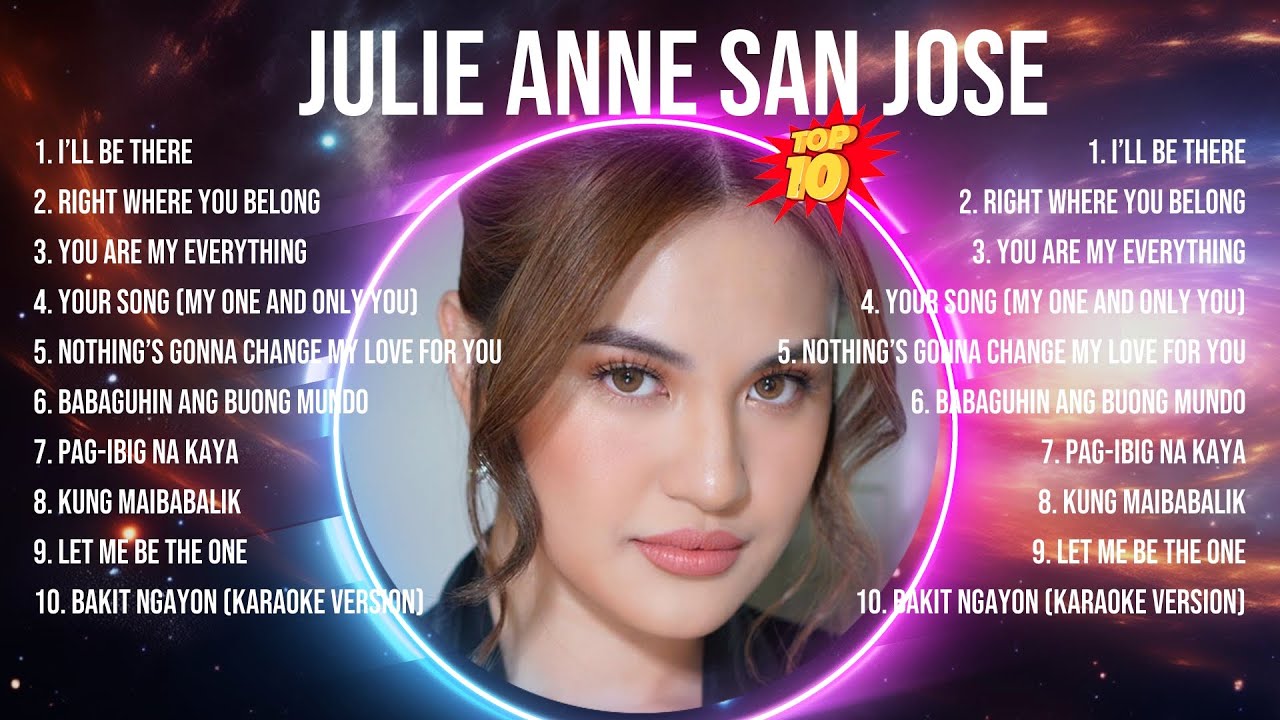 Julie Anne San Jose 2024 MIX Songs ~ Julie Anne San Jose Top Songs ...