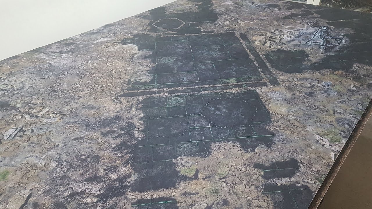 Pwork Wargames battle mat showcase - YouTube