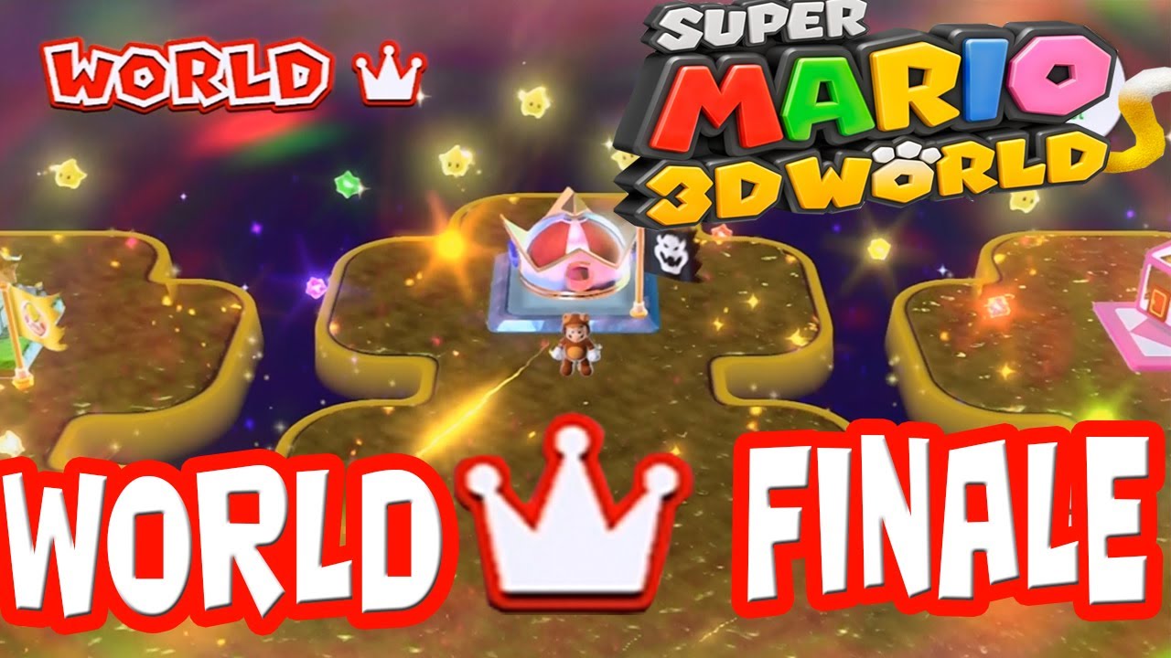 Super Mario 3d World World Crown Part 20 Finale - YouTube