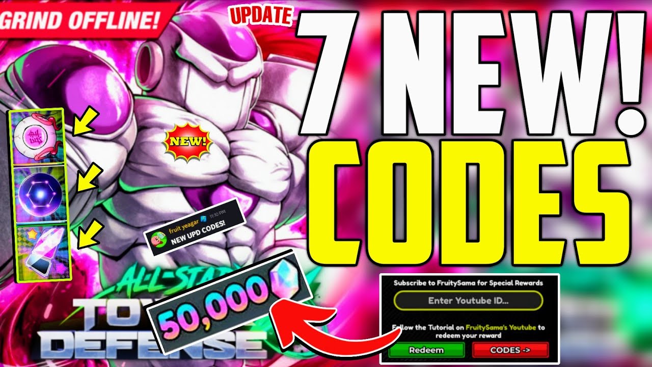 ⚠️UPDT - 3!💥[CODE!]⚠️ALL STAR TOWER DEFENSE X ROBLOX CODES IN 2025 -ALL STAR TOWER DEFENSE NEW ...
