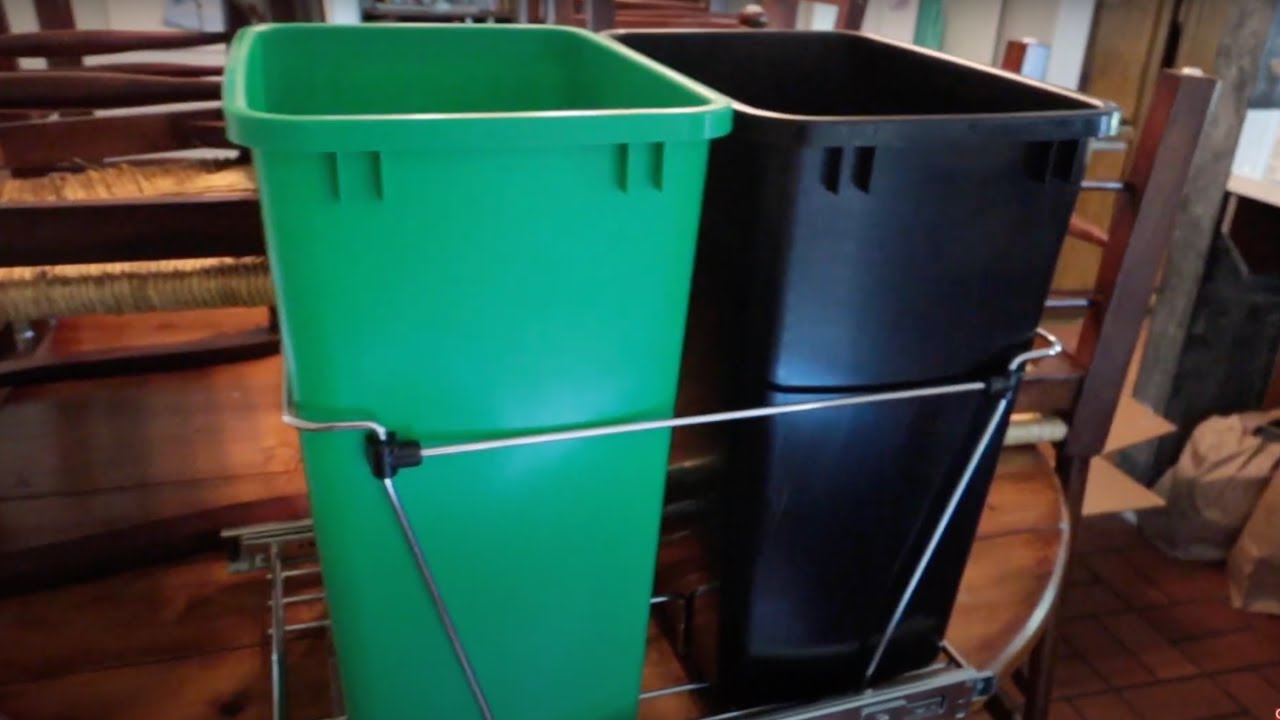 Is This the Best Under Counter Trash Can? - YouTube