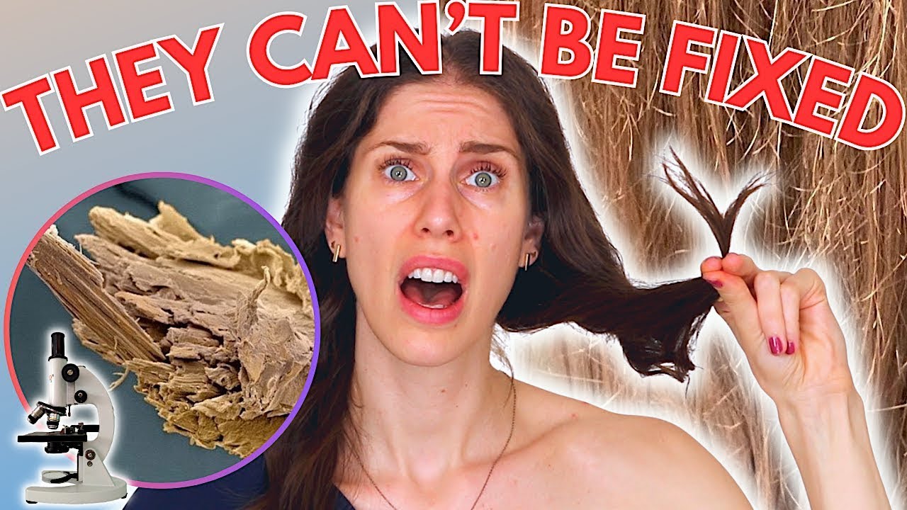 Everything You Were Told About Split Ends Is A Lie - YouTube