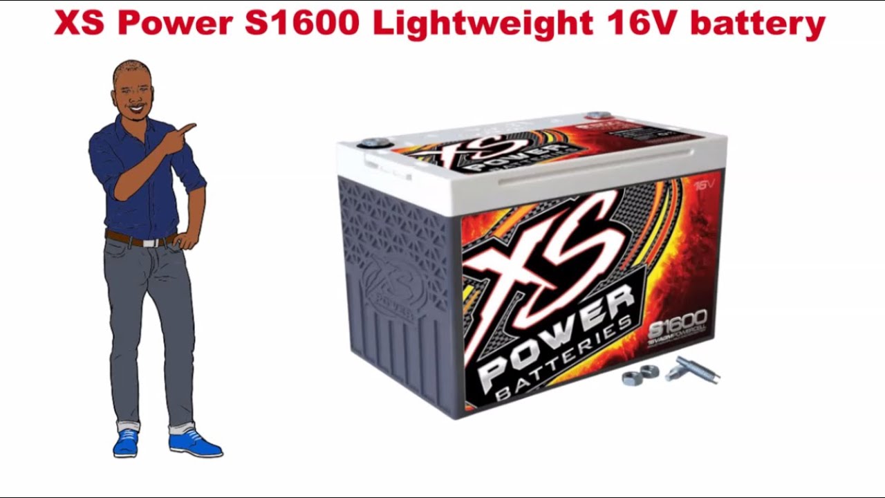 XS Power S1600 Lightweight 16 Volt AGM Racing Battery Review / Explain ...