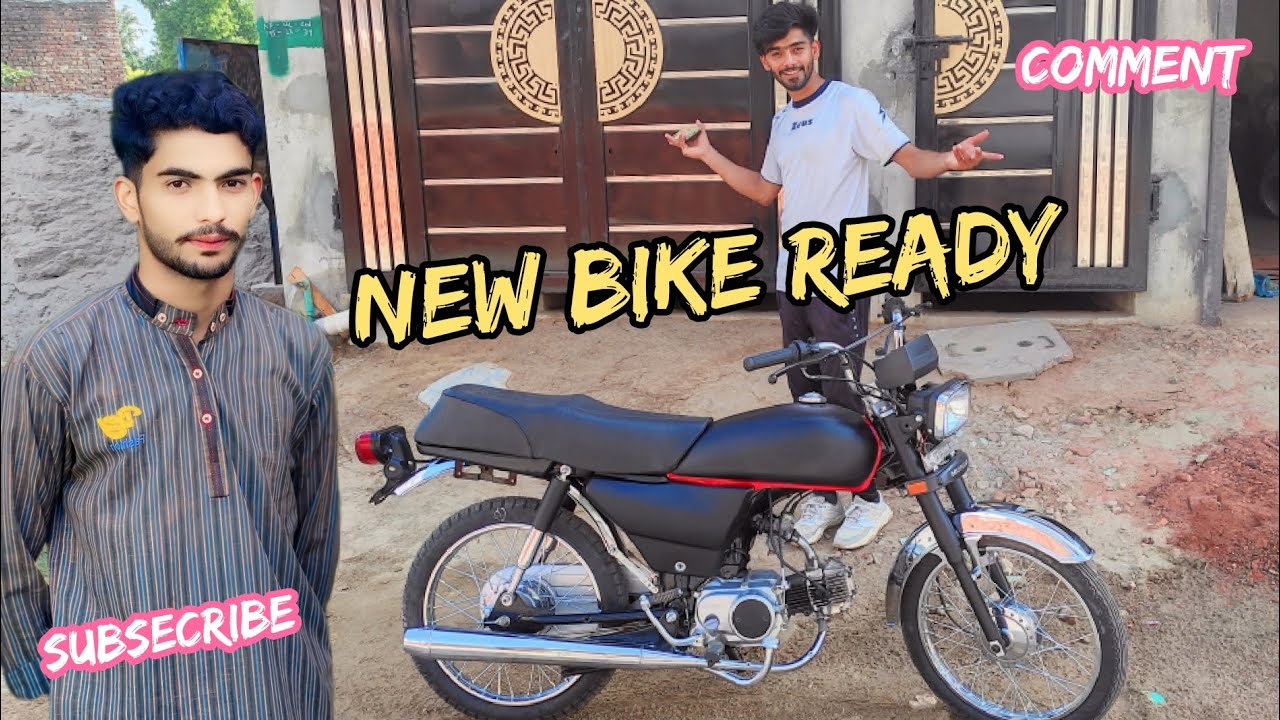 Alhamdulillah Usman ne New bike tyar Kar di 🥰 - YouTube