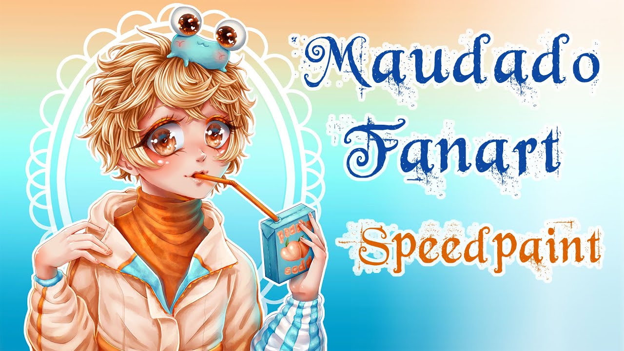 Maudado Fanart | speedpaint - YouTube