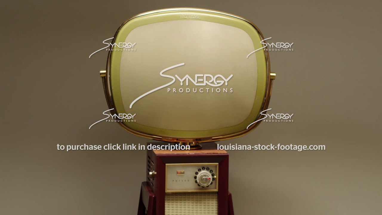 1735 super cool Philco Predicta Continental fast dramatic dolly in - YouTube