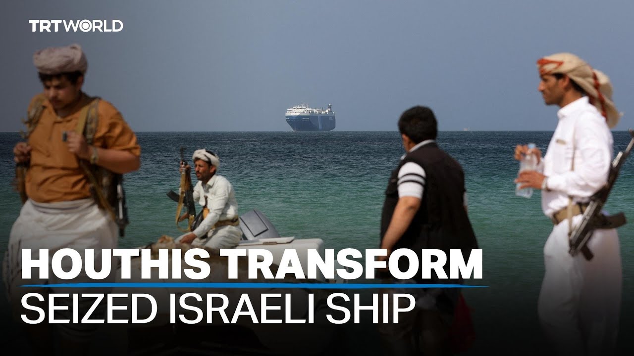 Seized Israeli ship Galaxy Leader becomes tourist hotspot in Yemen ...