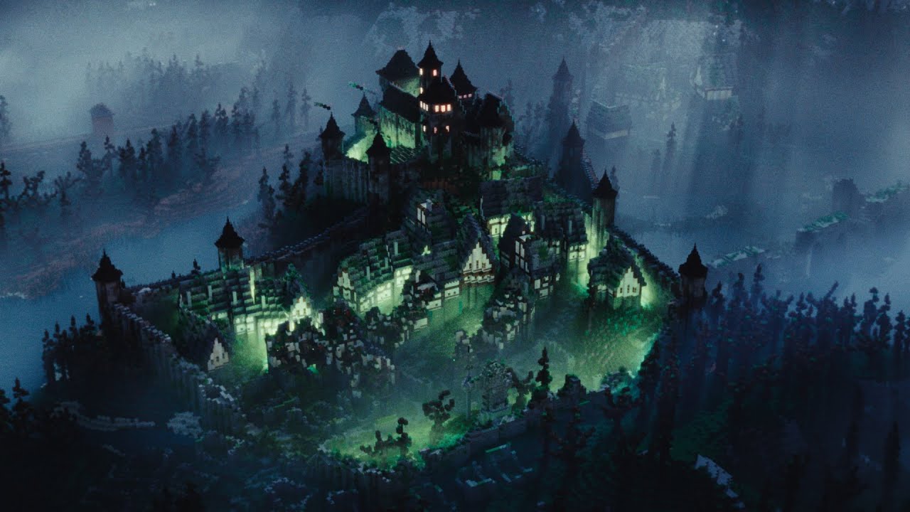 Minecraft Corrupted Medieval City - YouTube