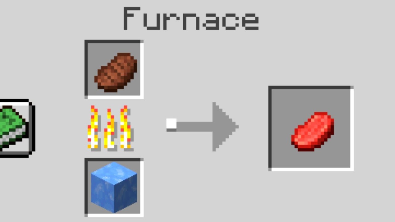 I added the strangest crafting recipes to minecraft.. - YouTube