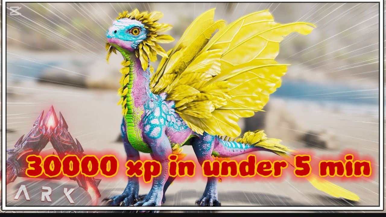 How to get easy xp on drakeling #ark #survival #ascended - YouTube