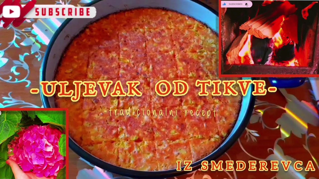 ULJEVAK OD TIKVE IZ SMEDEREVCA💜 -tradicionalni recept od naših starih ...