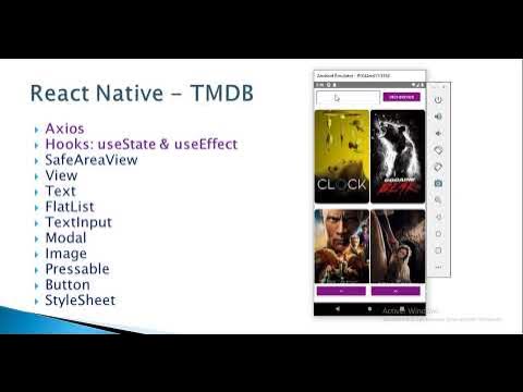 React Native Movie App - YouTube