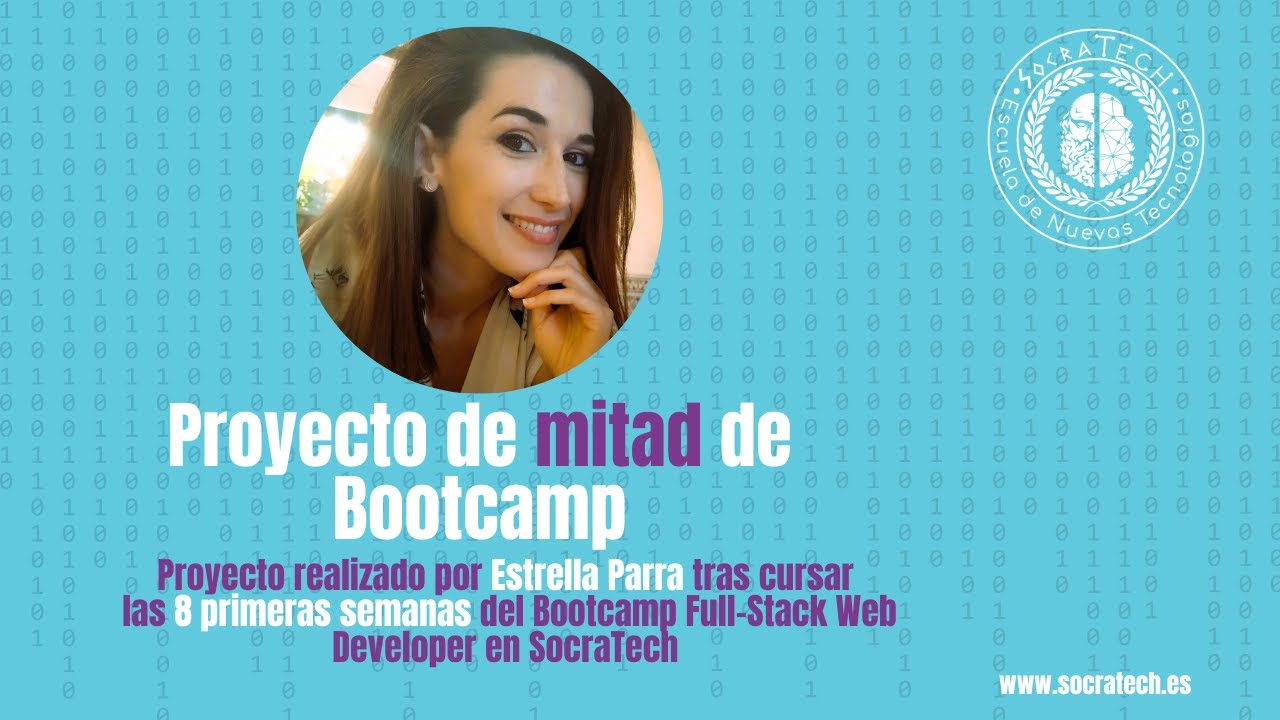 Proyecto de Mitad de Bootcamp de Estrella Parra - SocraTech - YouTube