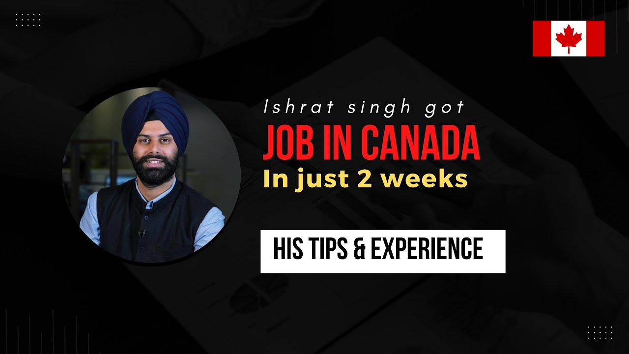 How to get your first job in Canada | Journalism Career in Canada - YouTube