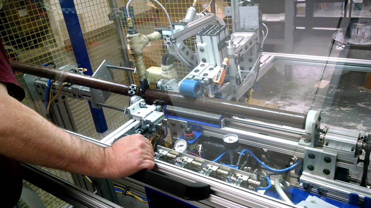 CPN Welding Branch Machine 2 Branches - YouTube