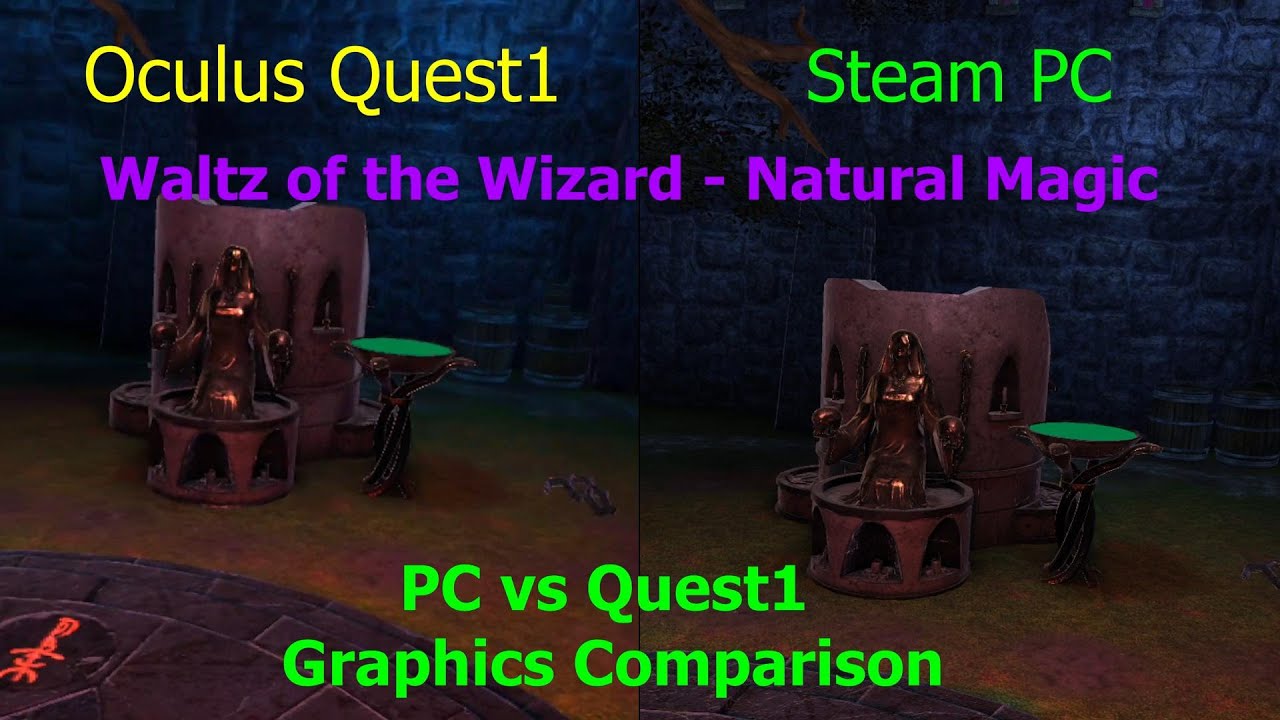 Waltz of the Wizard: Natural Magic - Graphics Comparison - YouTube