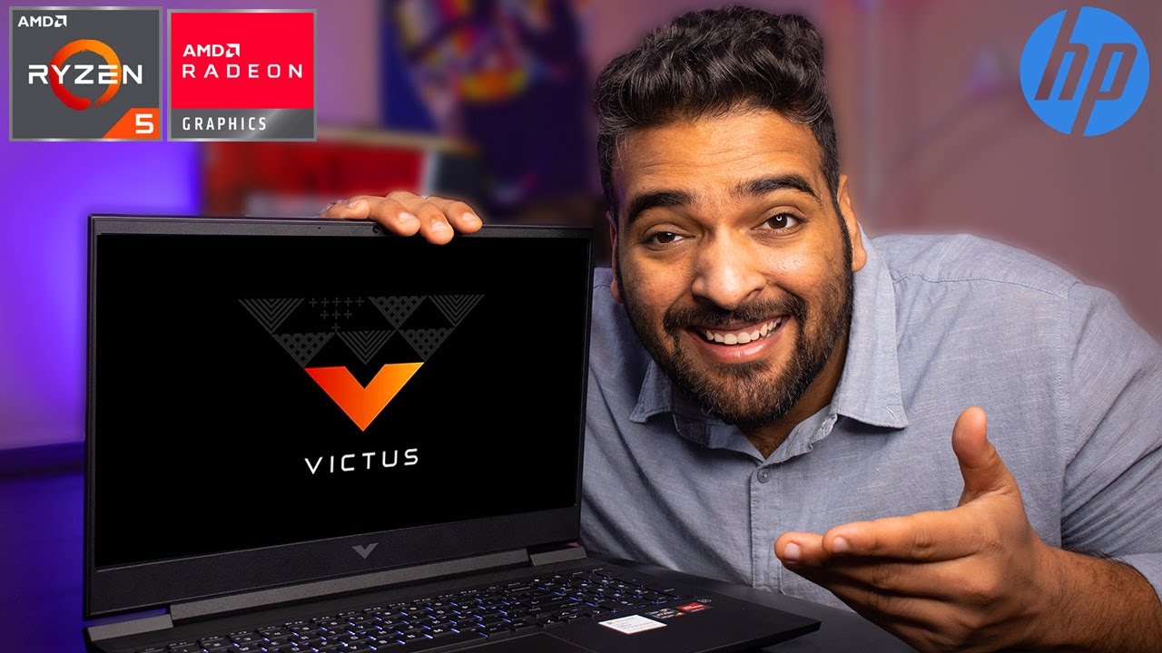HP VICTUS RX 5500M Review | A Complete Package under ₹60,000 | Ryzen 5 ...