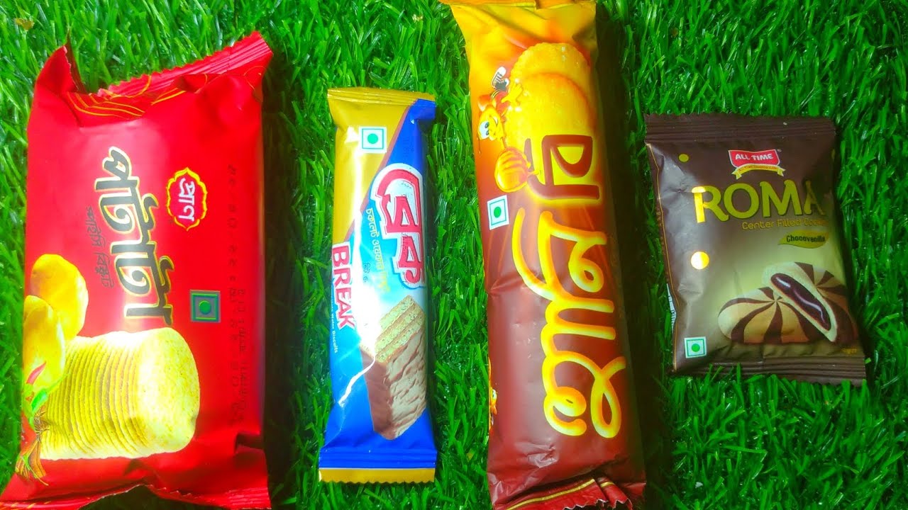 Some of potata spicy biscuit unboxing - YouTube