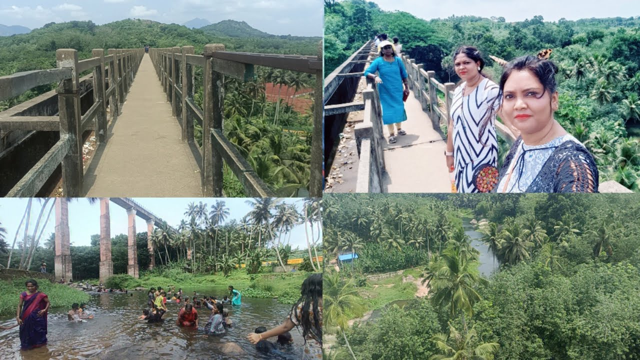 हैंगिंग ब्रिज #MATHOOR HANGING BRIDGE KANYAKUMARI part 5@# - YouTube