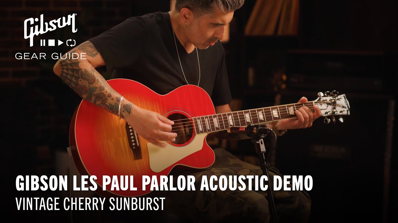 Gibson Modern Collection acoustic guitars: Les Paul Parlor Acoustic ...