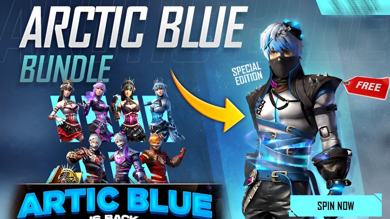 ARCTIC BLUE BUNDLE RETURN IN INDIA SERVER | FF ARCTIC BLUE BUNDLE ...