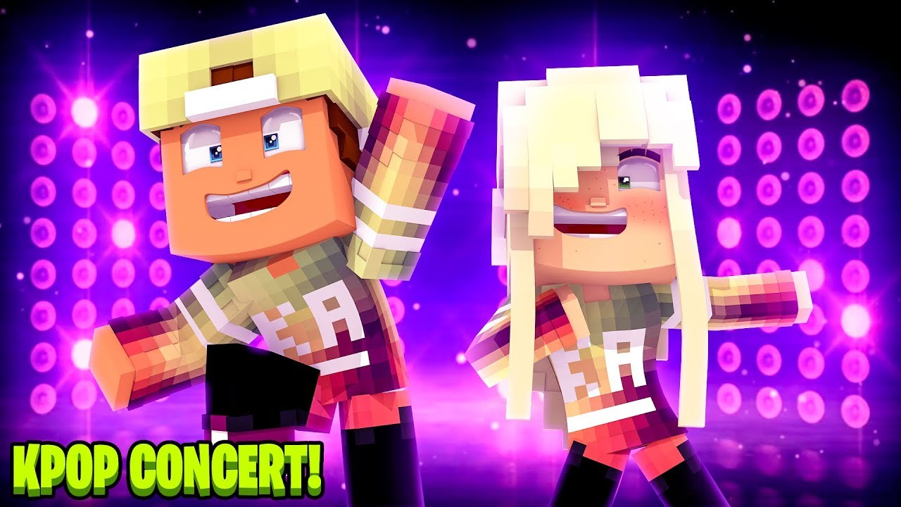 Minecraft PRINCESS KAYLA FORMS A K-POP BAND! - YouTube